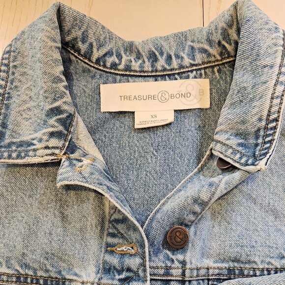 Treasure & Bond | Jackets & Coats | Treasure Bond Denimjean Jacket ...